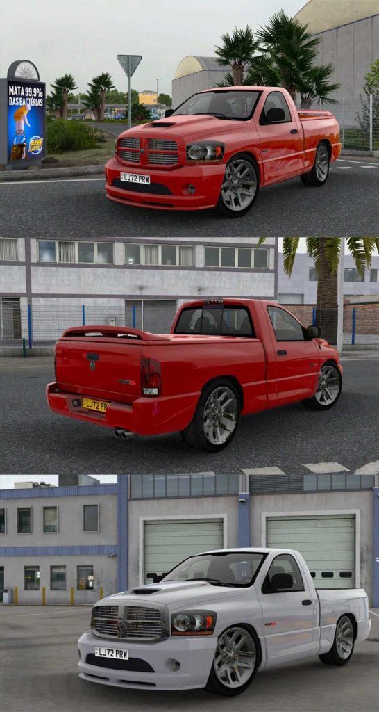 Dodge ram SRT-10 2006 V3.4 1.47 ETS2 - ETS2 Mody | ATS Mod