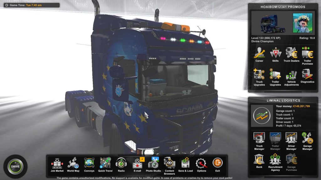 Profil dla ProMods v2.65 v1.47 ETS2 - ETS2 Mody | ATS Mod