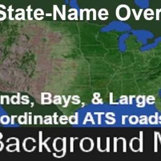 WorldMap Satellite Background Pack v1.47 ATS - ETS2 Mody | ATS Mod