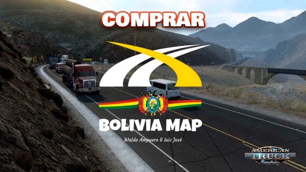 Mapa Boliwii v4.0 1.47 ATS - ETS2 Mody | ATS Mod