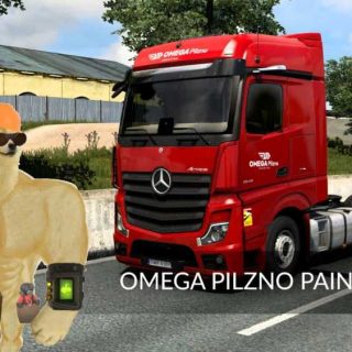 Omega Pilzno Paintjob Pack by Marszałek v2.2 ETS2 - ETS2 Mody | ATS Mod