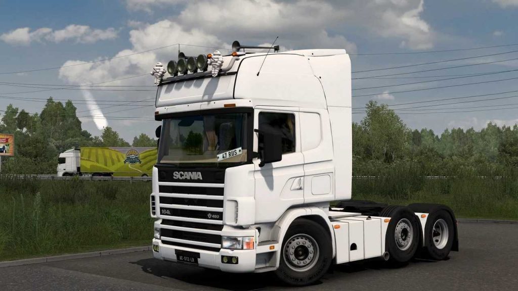 Seria Scania 4 firmy JUseeTV v1.0 ETS2 - ETS2 Mody | ATS Mod