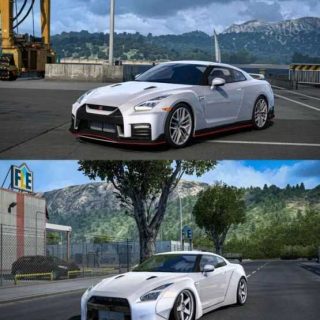 2017 Nissan GTR R35 1.48 ETS2 - ETS2 Mody | ATS Mod