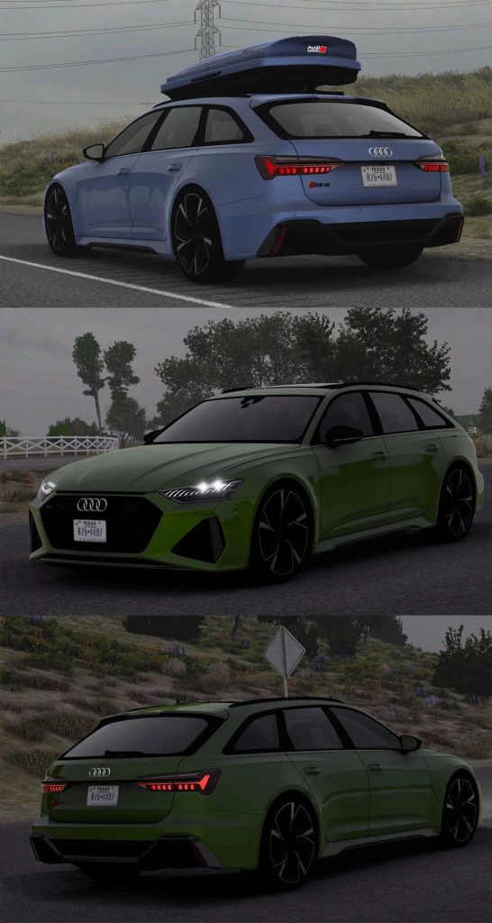 Audi RS6 Avant C8 2020 v1.0 - 1.48 ATS - ETS2 Mody | ATS Mod