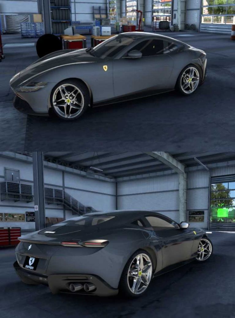 Ferrari Roma 2021 v1.0 ETS2 - ETS2 Mody | ATS Mod