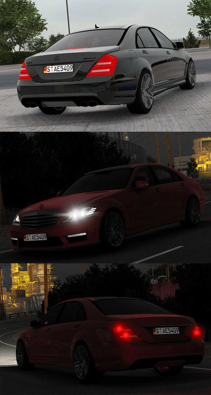 Mercedes-Benz W221 2012 S65 AMG v3.5 1.48 ATS - ETS2 Mody | ATS Mod
