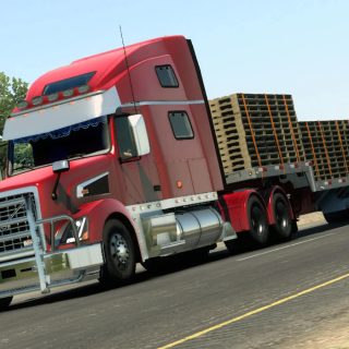 SKLEP CIĘŻAROWY VOLVO VNL - VT880 1.48 ATS - ETS2 Mody | ATS Mod