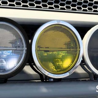 Strands Ambassador 9″ Światło drogowe LED v1.2 1.48 ETS2 - ETS2 Mody ...