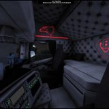 Wnętrze Scania firmy RJL V8 Eagle 1.48 ETS2 - ETS2 Mody | ATS Mod