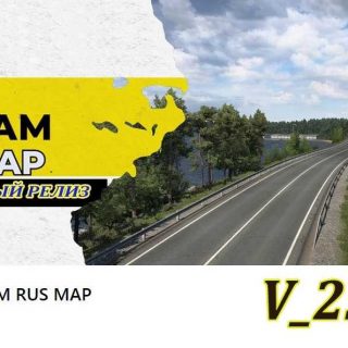 RusMap v2.49 ETS2 - ETS2 Mody | ATS Mod