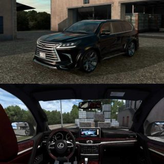 2021 Lexus LX 570 Super Sport 1.49 ETS2 - ETS2 Mody | ATS Mod