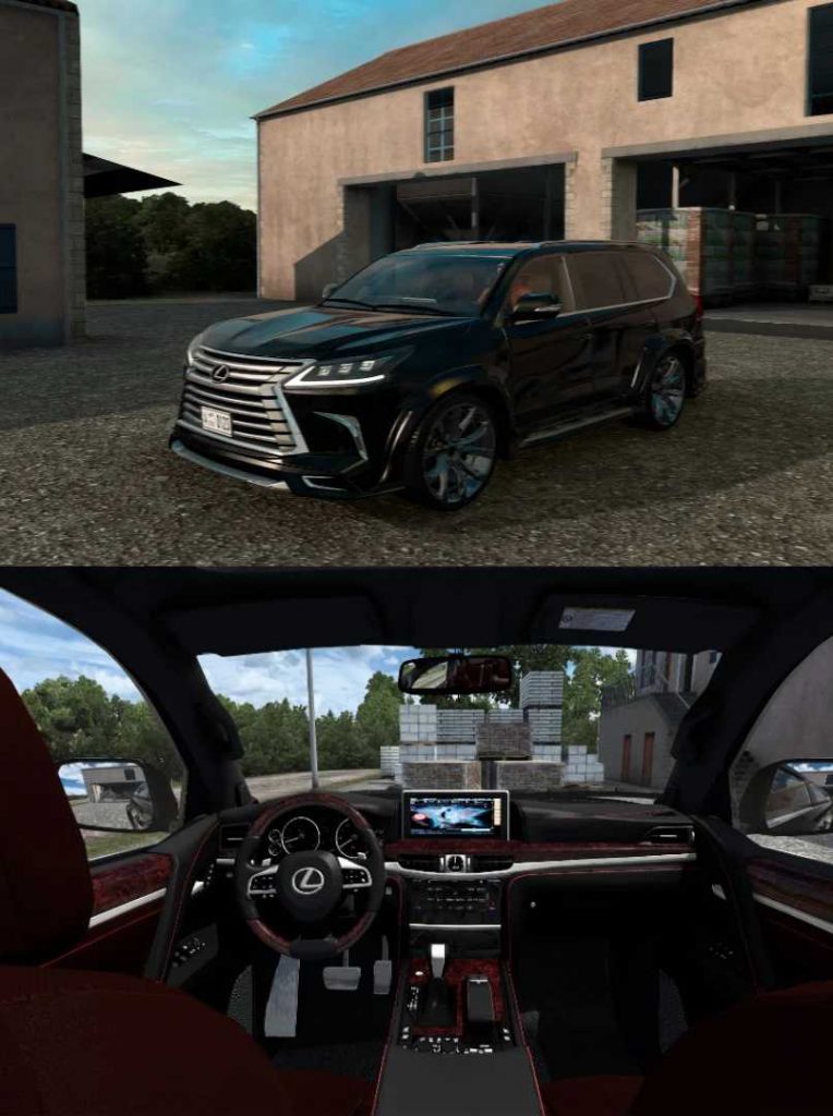 2021 Lexus LX 570 Super Sport 1.49 ETS2 - ETS2 Mody | ATS Mod