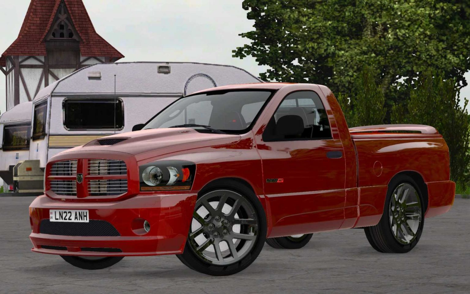 Dodge Ram SRT-10 2006 V3.6 1.49 ETS2 - ETS2 Mody | ATS Mod