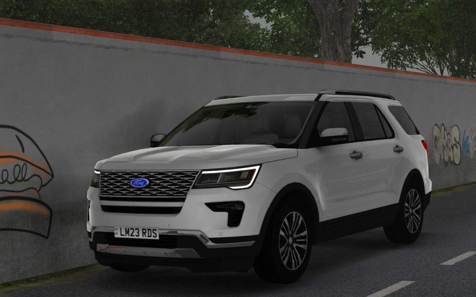 Ford Explorer Platinum 2019 V1.2 1.49 ETS2 - ETS2 Mody | ATS Mod