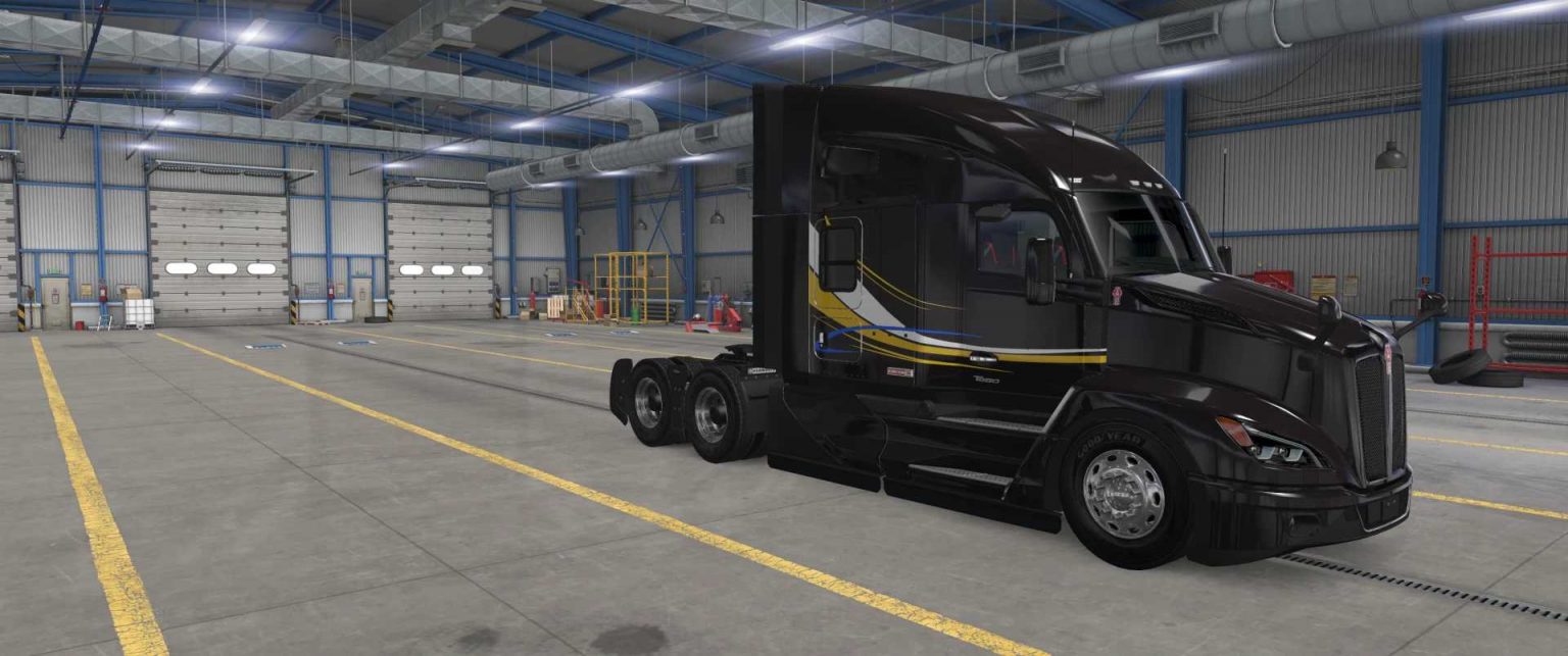Skórka ciężarówki nowej generacji T680 ATS - ETS2 Mody | ATS Mod