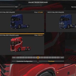 Iveco S-Way Weeda Transport v1.49 ETS2 - ETS2 Mody | ATS Mod