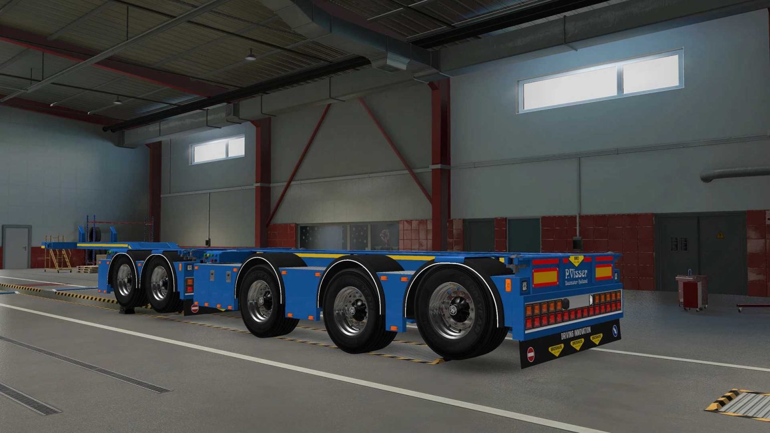 PAKIET EUROPEJSKICH PRZYCZEP v1.1 ETS2 - ETS2 Mody | ATS Mod