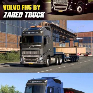 Volvo FH5 firmy Zahed Truck v2.1.4 1,48 - 1,49 ETS2 - ETS2 Mody | ATS Mod