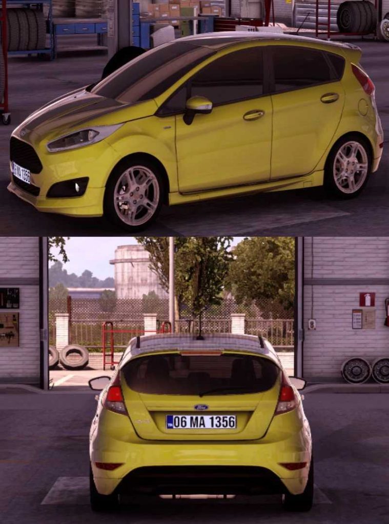 Ford Fiesta ST 2012 v1.2 ETS2 - ETS2 Mody | ATS Mod