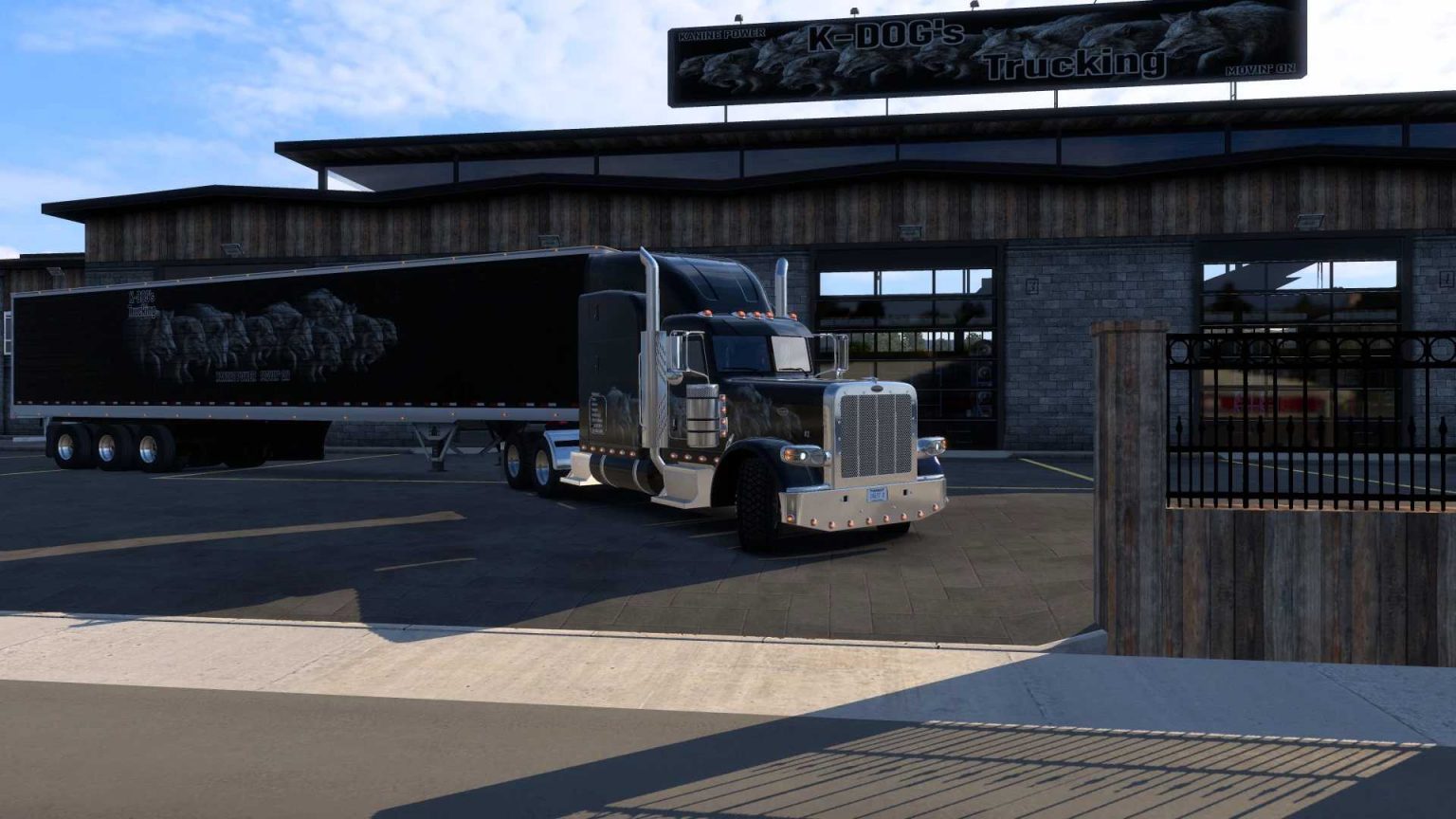 K-DOGs Trucking Co. i ciężarówki v1.49b ATS - ETS2 Mody | ATS Mod