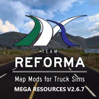 Reforma Mega Resources v2.6.7.149 ATS - ETS2 Mody | ATS Mod