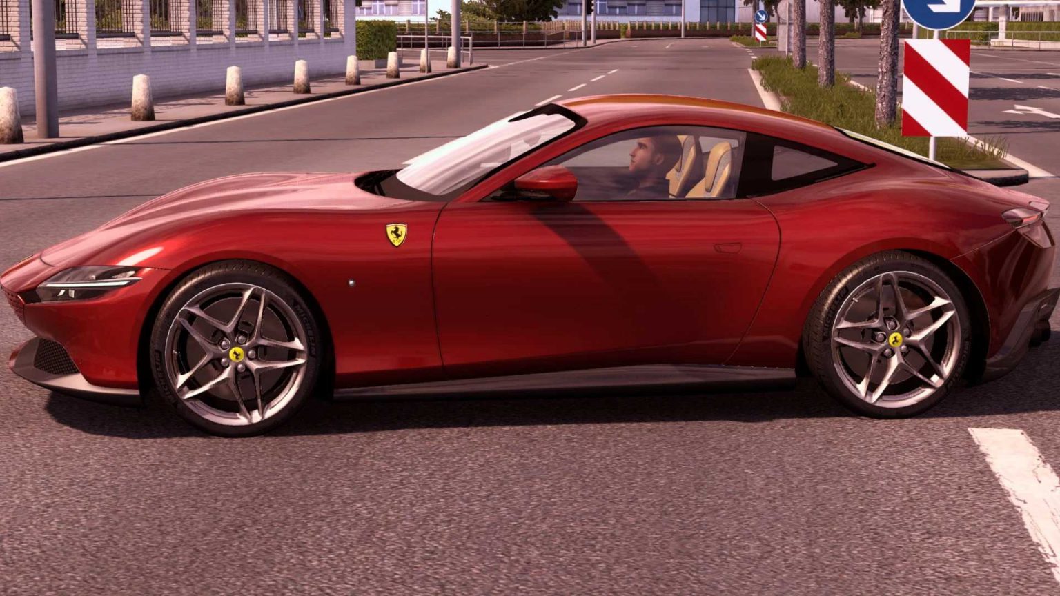 Ferrari Roma Spider 2021 v2.2 ETS2 - ETS2 Mody | ATS Mod