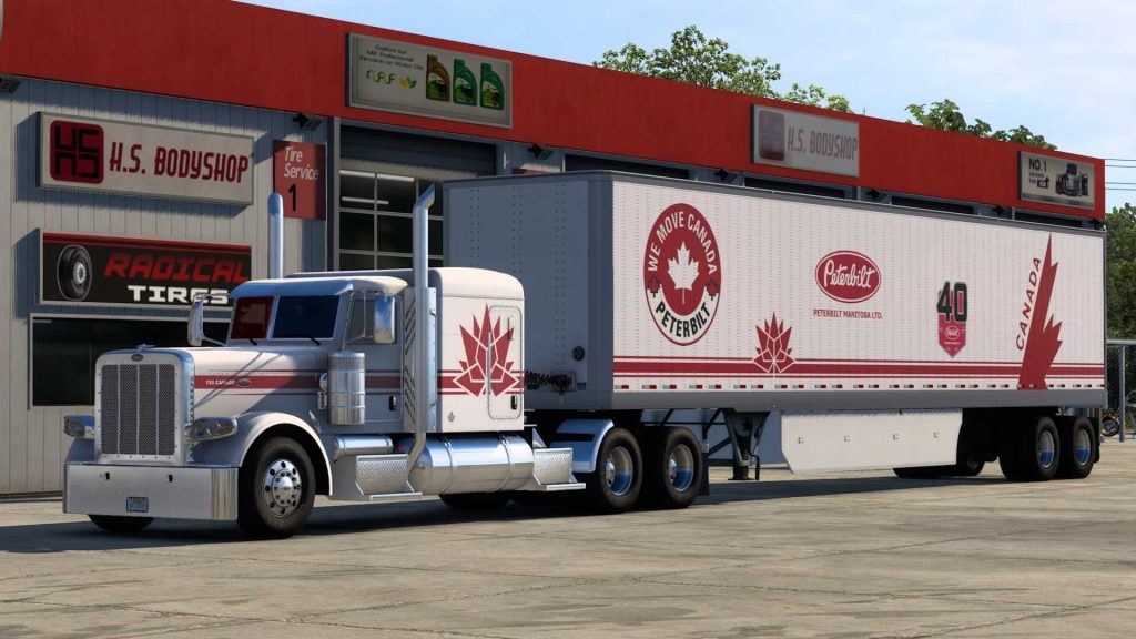 Skórka Peterbilt Canada Combo v1.0 ATS - ETS2 Mody | ATS Mod