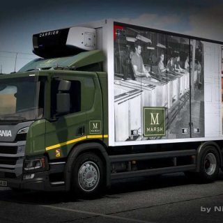 Scania nowej generacji P220 v9.0 1.50 ETS2 - ETS2 Mody | ATS Mod