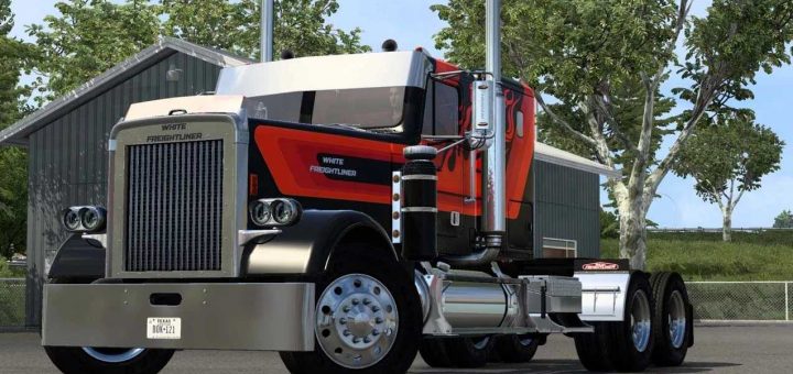 Freightliner FLC12064T v1.2 1.53 ATS - ETS2 Mody | ATS Mod