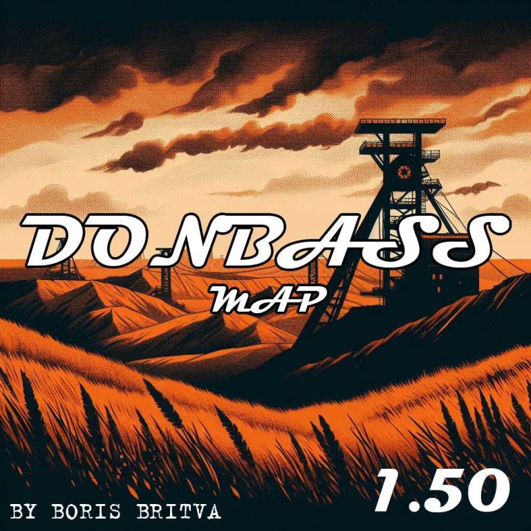 Mapa Donbasu dla ETS2 1.50 ETS2 - ETS2 Mody | ATS Mod