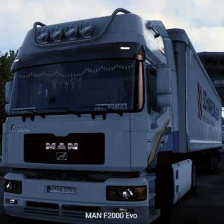 MAN F2000 Evo v1.1.6 ETS2 - ETS2 Mody | ATS Mod
