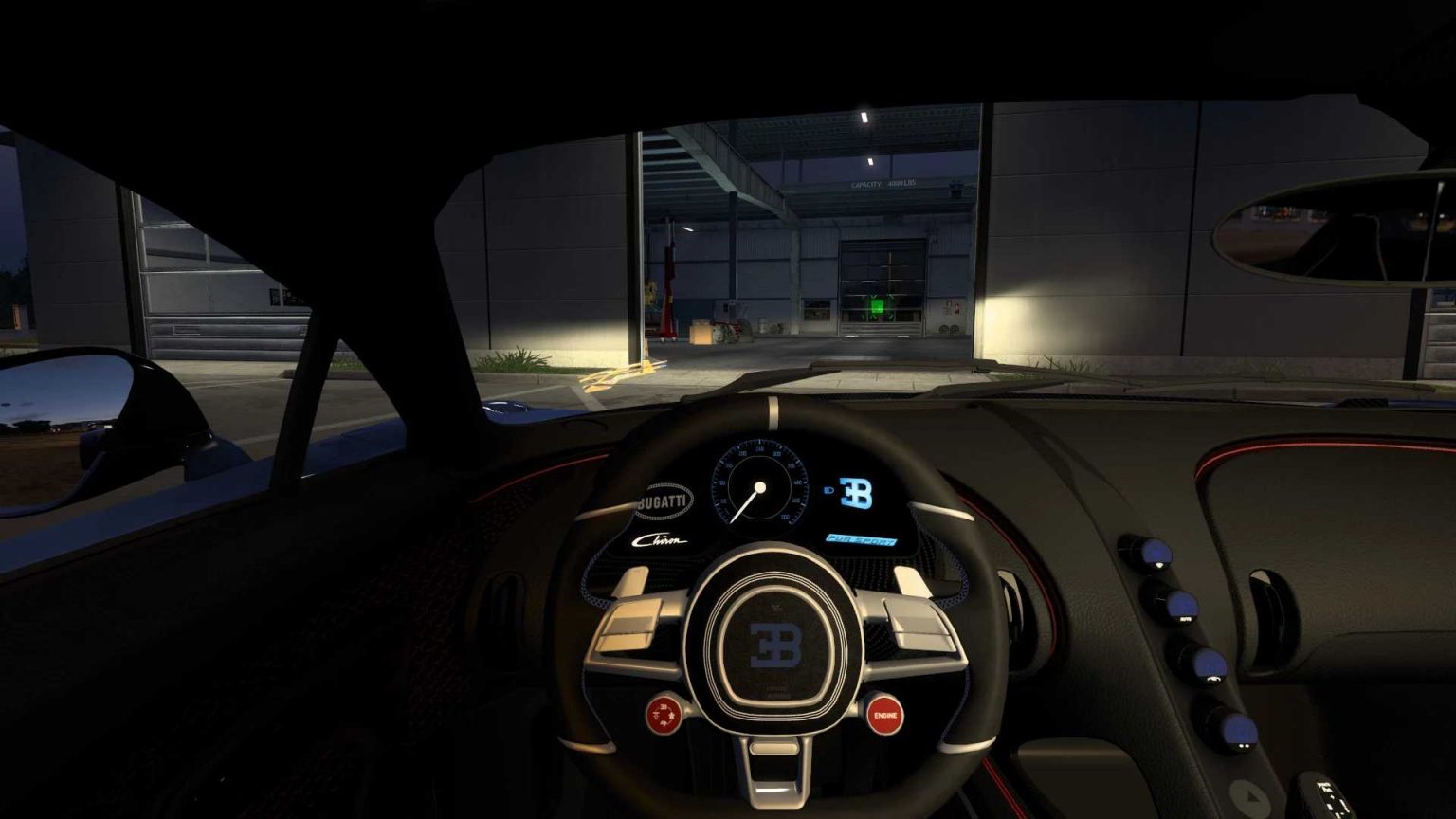 Bugatti Chiron 2021 v2.4 1.52 ETS2 - ETS2 Mody | ATS Mod