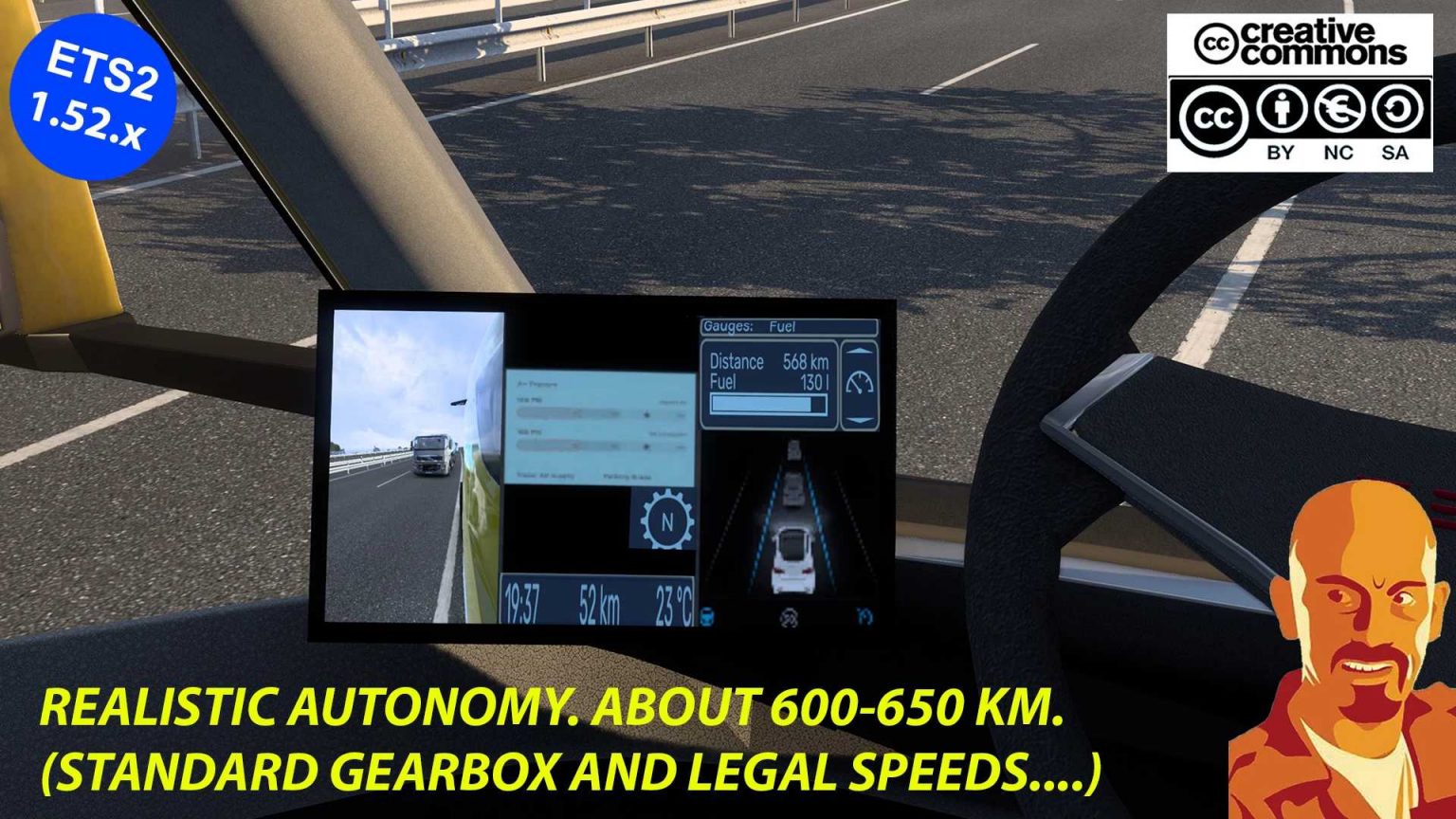 TESLA SEMI TRUCK 2019 ULEPSZONA DEF (AUTONOMIA I ŁADOWANIE) v1.0 ETS2 ...