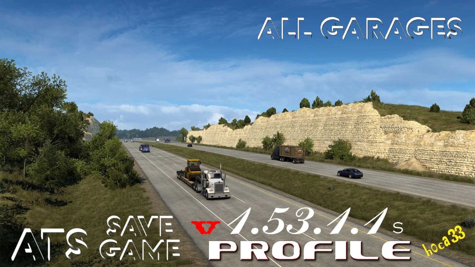 Zapisz profil (wymagane wszystkie DLC do map) v1.53.1.1s ATS - ETS2 Mody | ATS Mod