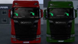 LED Window Eyes - Arab Edition v1.1 ETS2 - ETS2 Mody | ATS Mod