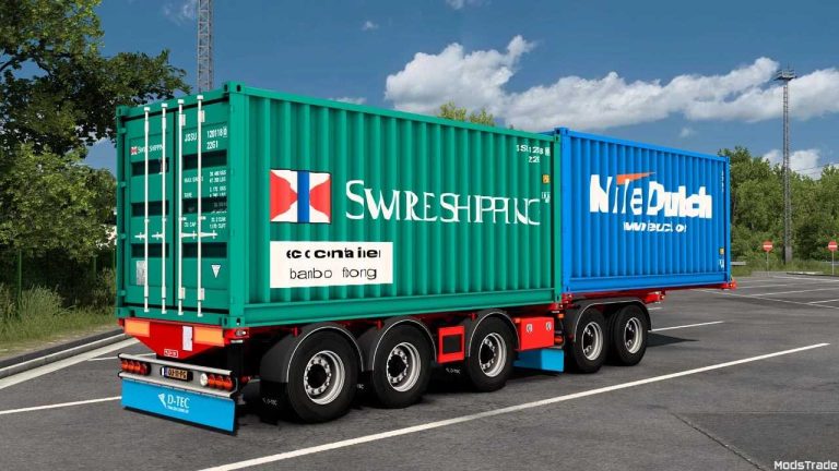 D-Tec CT-60-05D (5 osi) v7.0 1.53 ETS2 - ETS2 Mody | ATS Mod