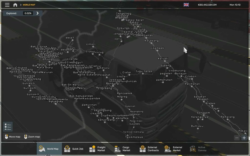 Mapa GABUNGAN v7.3.1 Największa mapa Indonezji dla 1.47 do 1.53 ETS2 ...