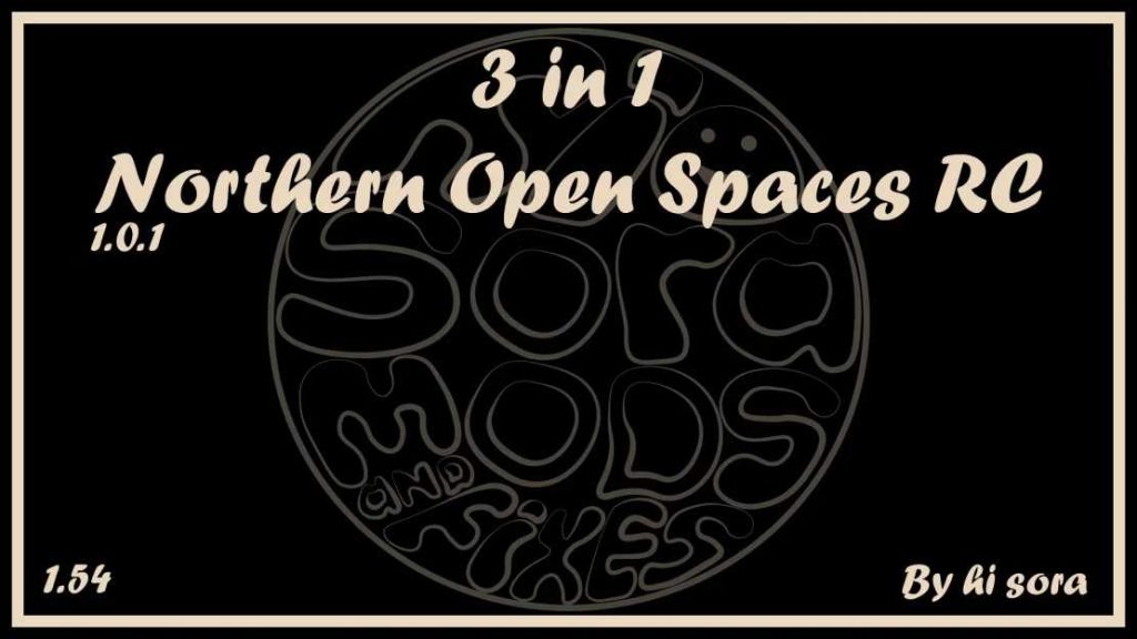 3 w 1 Northern Open Spaces RC v1.0.1 ETS2 - ETS2 Mody | ATS Mod