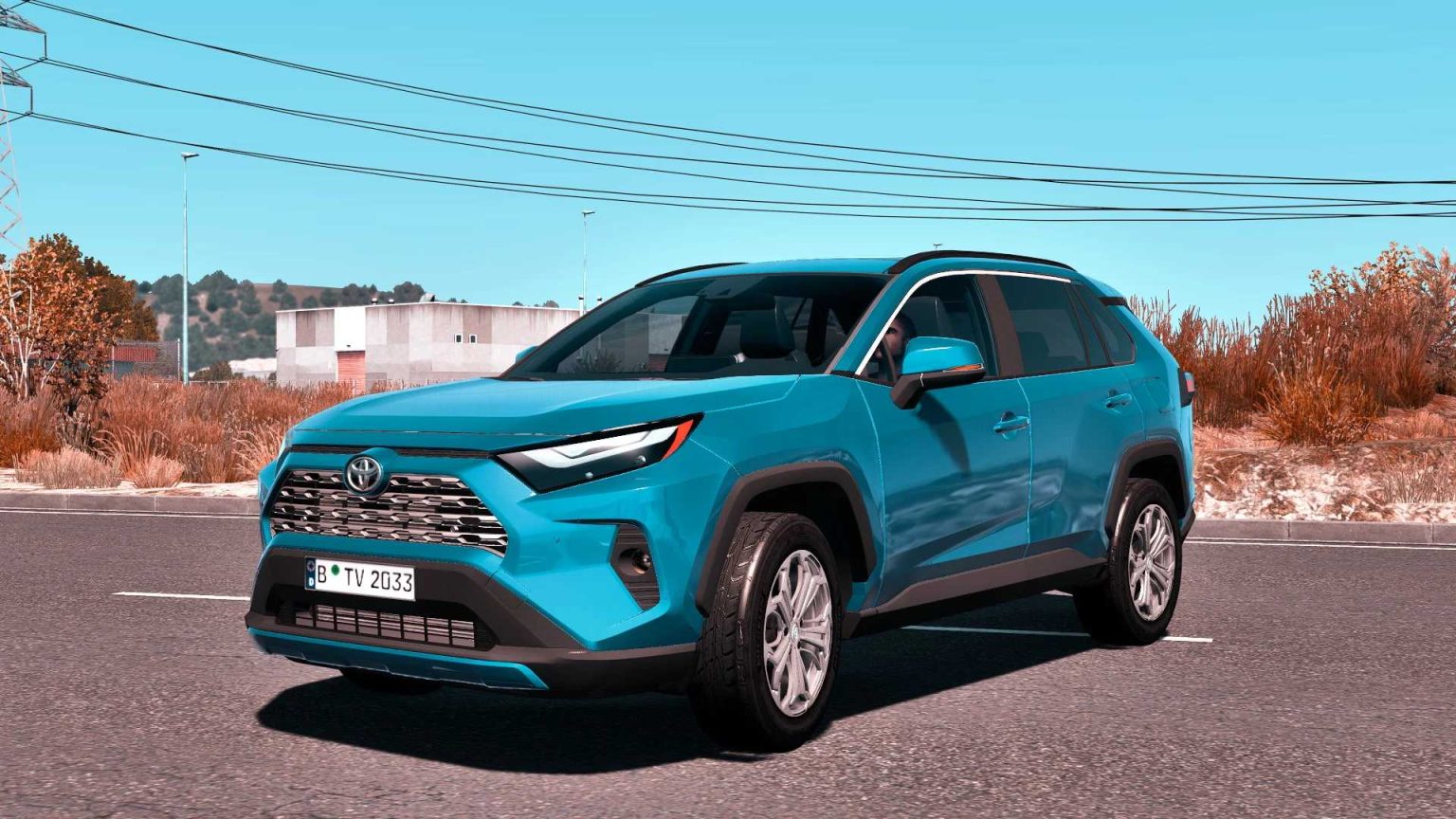 2025 Toyota RAV4 1.0 1.55x ETS2 - ETS2 Mody | ATS Mod