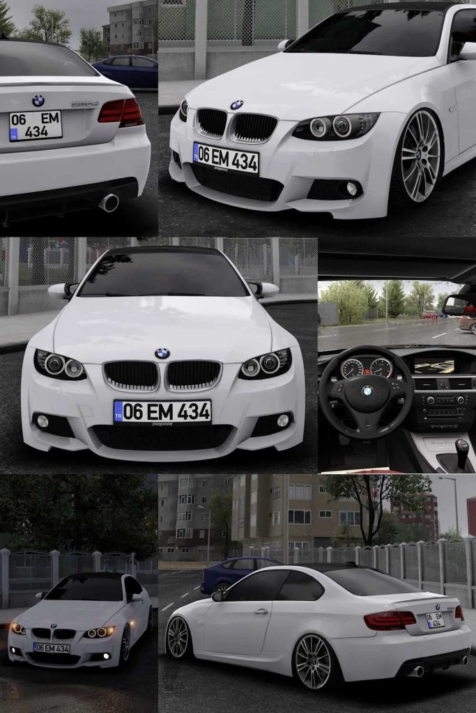 BMW Seria 3 E92 M-Tech 1.56 ETS2 - ETS2 Mody | ATS Mod