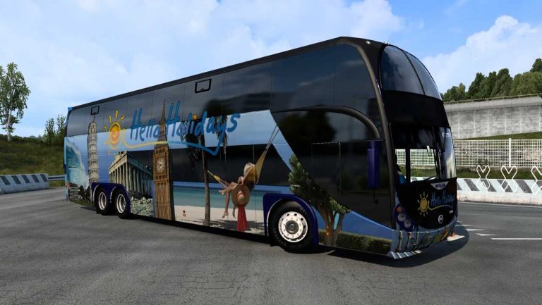 Pakiet ruchu BigBus v2.0.13 ETS2 - ETS2 Mody | ATS Mod