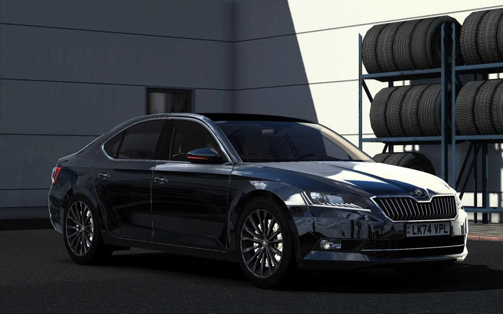 Skoda Superb B8 2017 v5.1 ETS2 - ETS2 Mody | ATS Mod