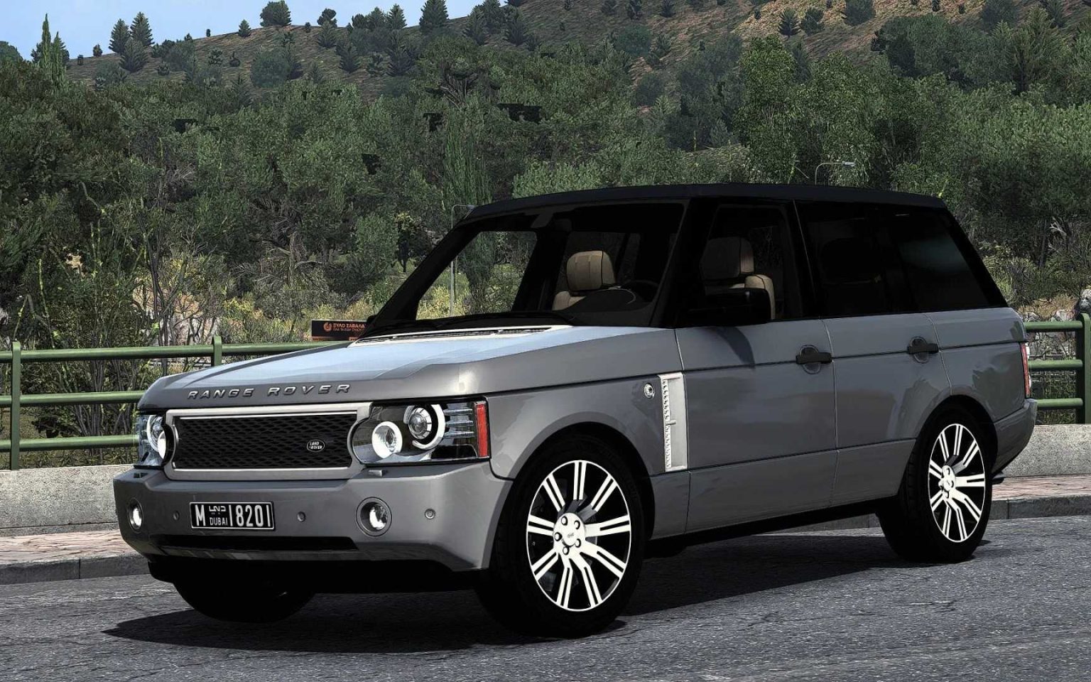 Land Rover Range Rover Supercharged V8 2008 V8.3 1.56 ETS2 - ETS2 Mody ...