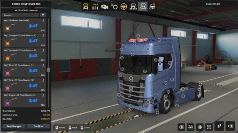 Flash Beacon v1.56/1.57 BETA ETS2 - ETS2 Mody | ATS Mod