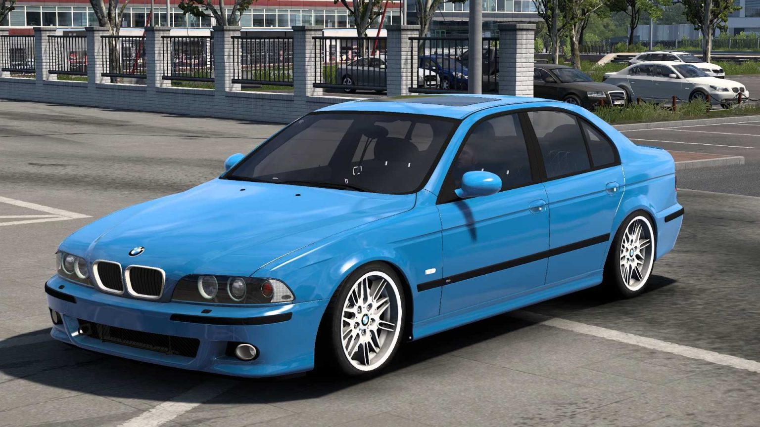 BMW M5 E39 v1.57 ETS2 - ETS2 Mody | ATS Mod