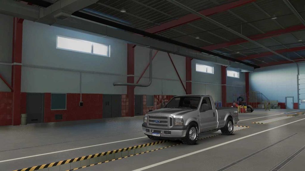 Ford F250 1.57 ETS2 - ETS2 Mody | ATS Mod