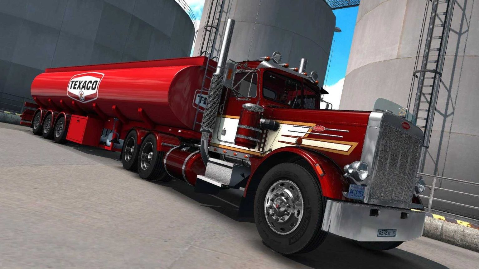 Peterbilt 359 v1.5.1 1.57 ETS2 - ETS2 Mody | ATS Mod