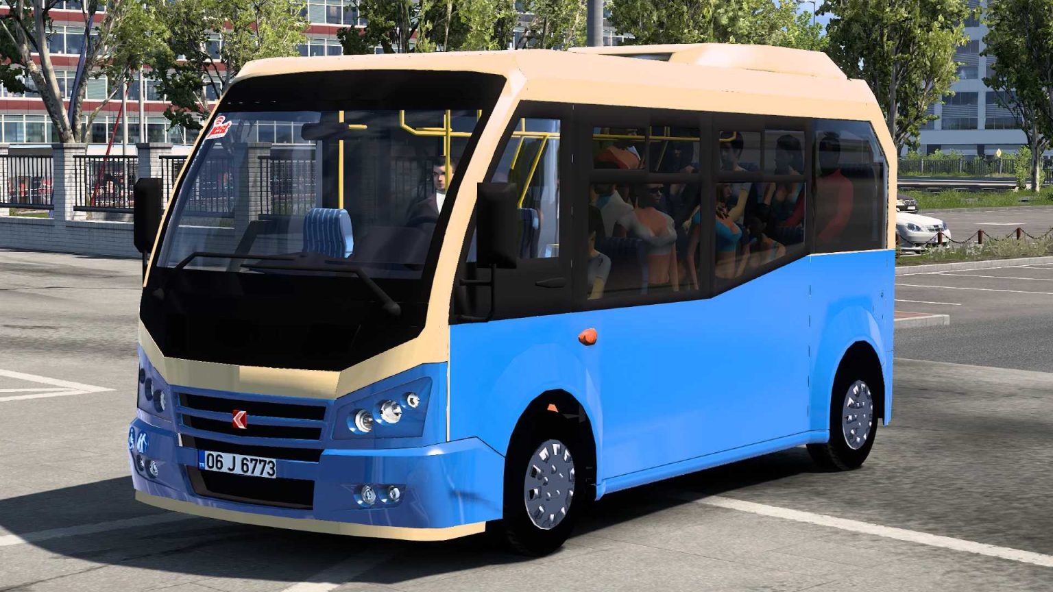 Karsan Jest Mini Bus v1.57 ETS2 - ETS2 Mody | ATS Mod