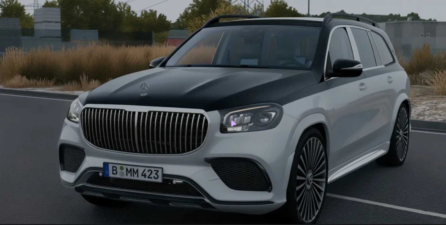 Mercedes-Benz GLS Maybach 2023 v1.7 1.58x ETS2 - ETS2 Mody | ATS Mod