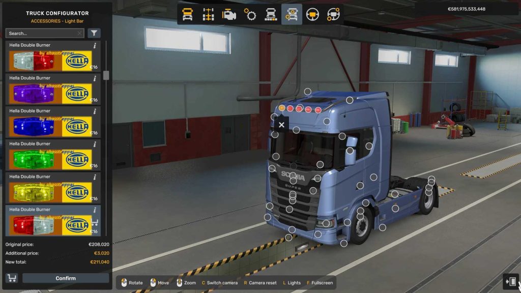 Hella Lamp Pack v1.58 ETS2 - ETS2 Mody | ATS Mod